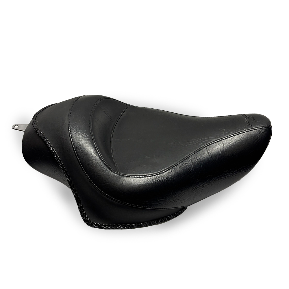 USED MUSTANG VINTAGE SOLO SEAT - BLACK – Road and Sport Harley-Davidson